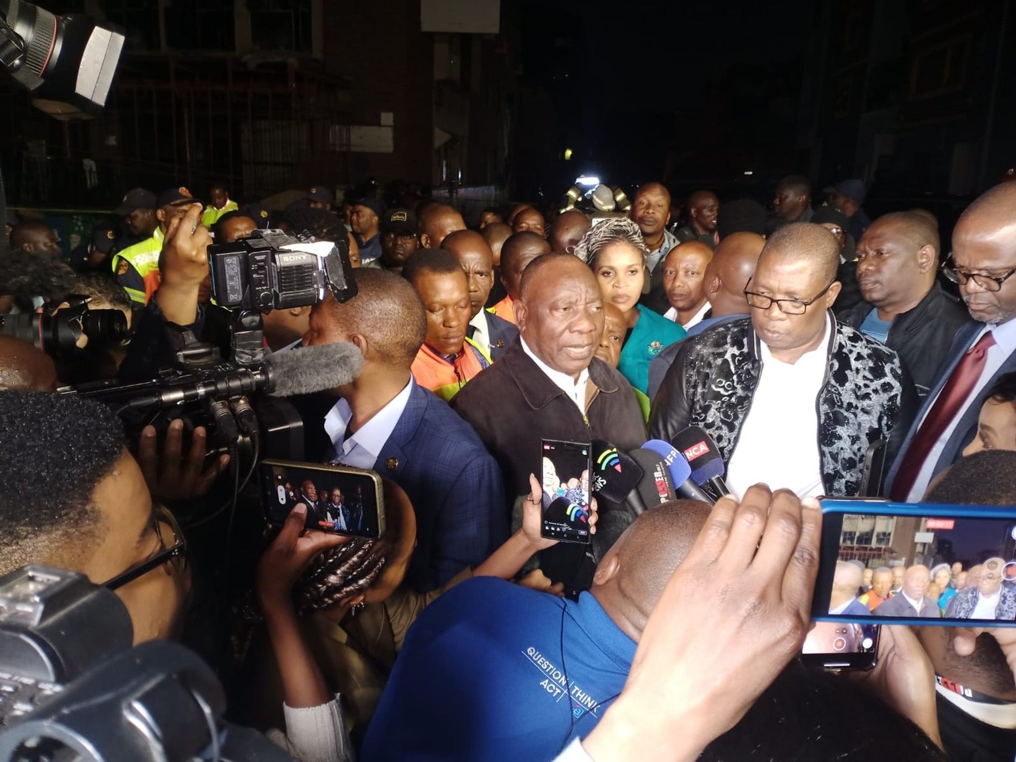 Speaker, NCOP chair call for thorough investigation into Joburg fire