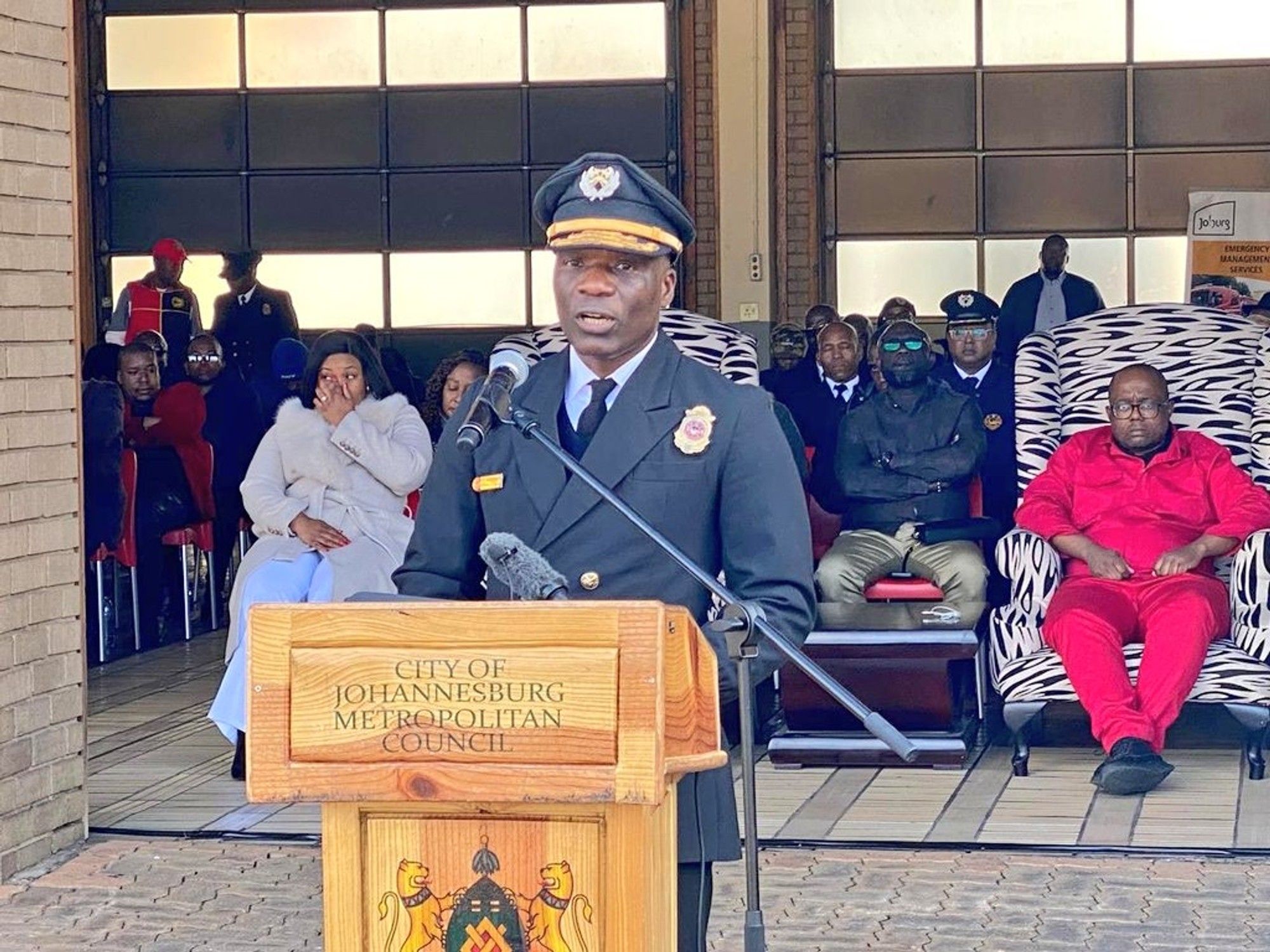 Andries Mucavele takes helm as Joburg’s EMS fire chief