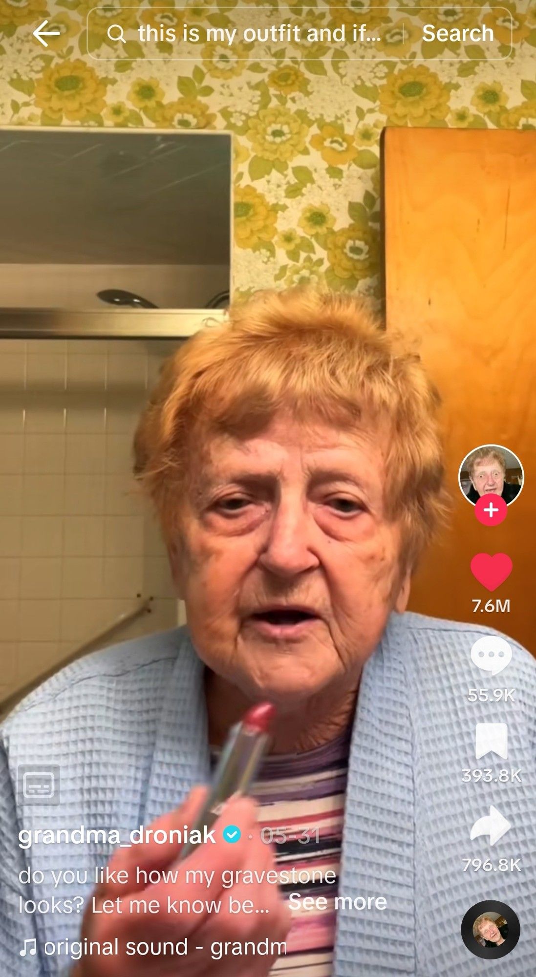 WATCH: ‘Get ready with me to see my gravestone’ - granny shows off her ...