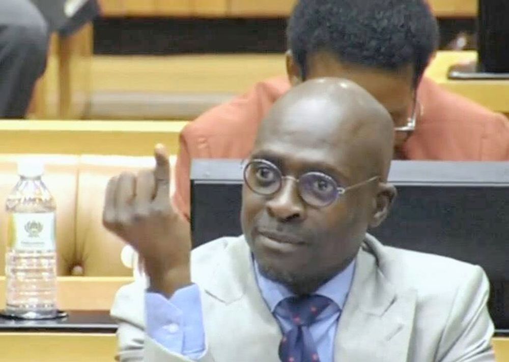 Gigaba apologises 'unreservedly' for waving pinky finger at Ndlozi