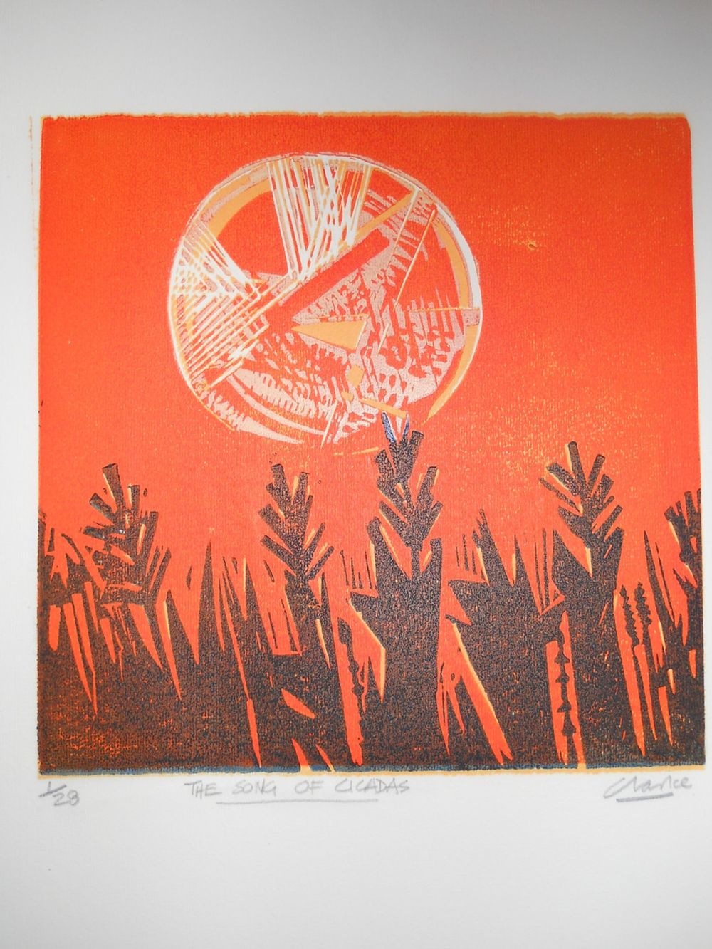 Artist Peter Clarke’s personal collection