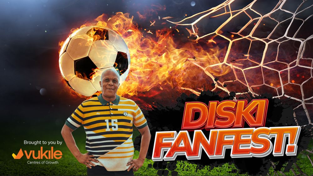 Vukile brings the beautiful game to shoppers with Bafana Bafana legend ...