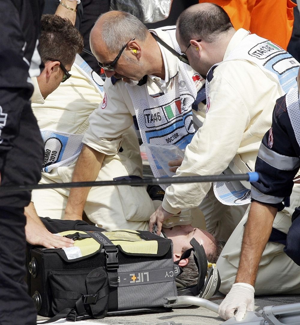 Injured Hispania team member on the mend