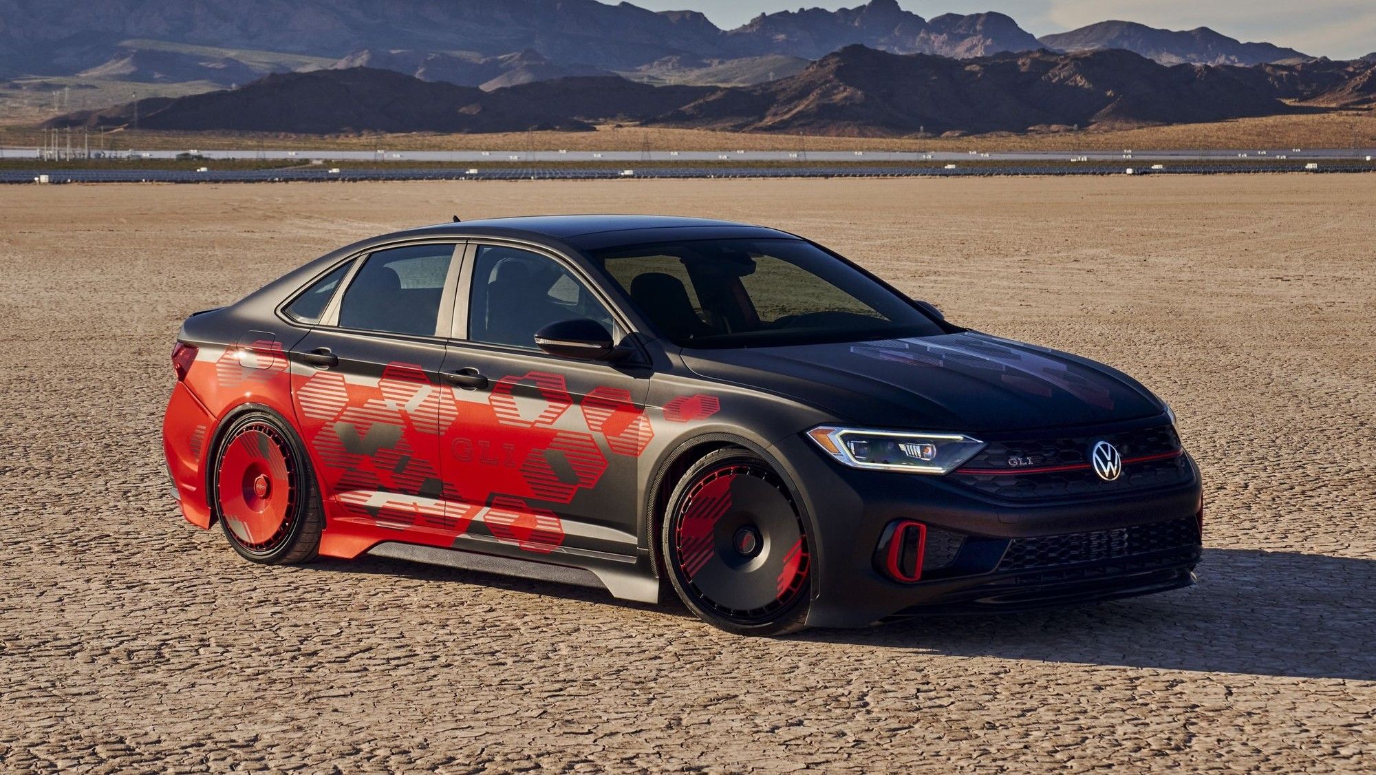 Volkswagen USA unleashes 260kW wide-body Jetta concept at the SEMA show
