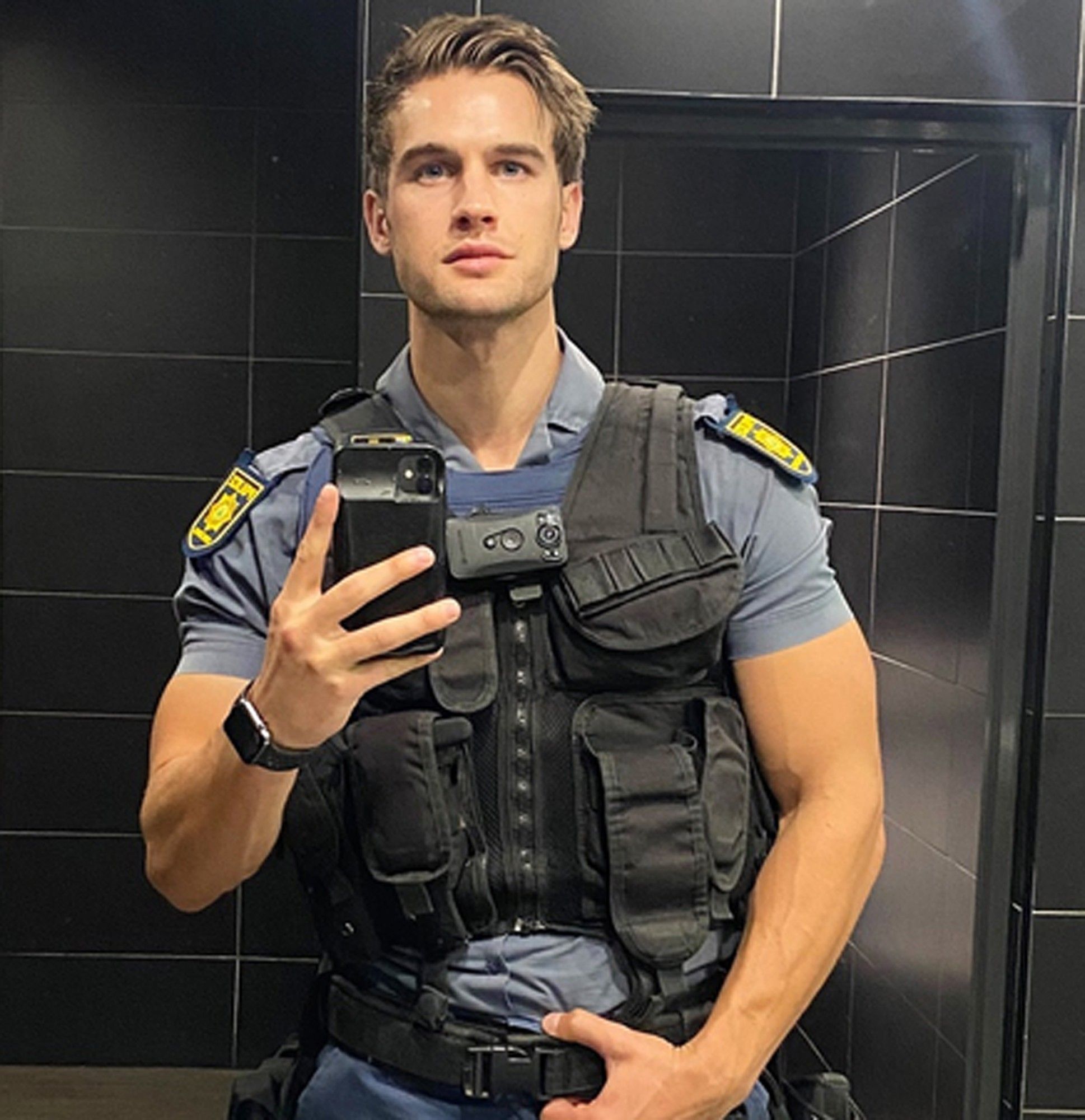 ‘Mzansi’s hottest cop’ had people hot under the collar