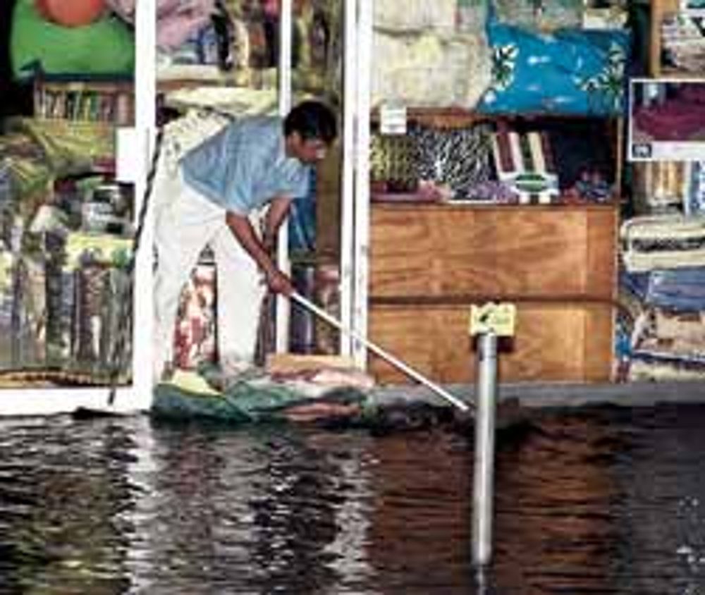 Burst pipe waters down bumper Christmas sales