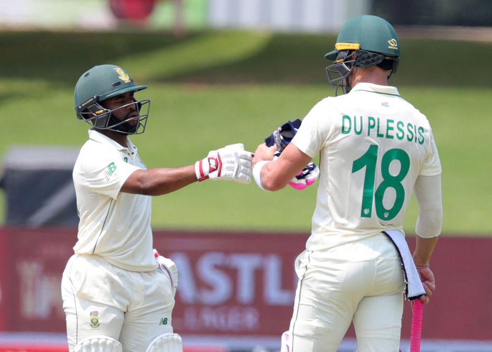 Faf du Plessis gets a century, Temba Bavuma walks and Kagiso Rabada is back