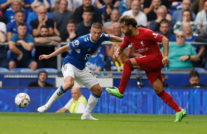 Everton denied winner by VAR in feisty derby draw with Liverpool