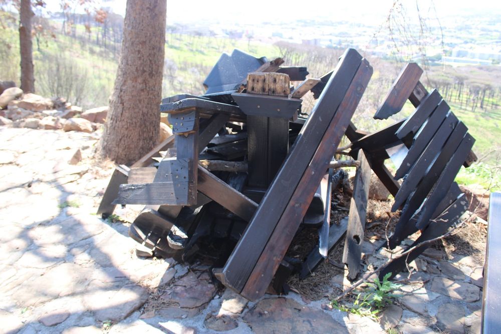 Concern with vandalism after delayed restoration of Rhodes Memorial ...