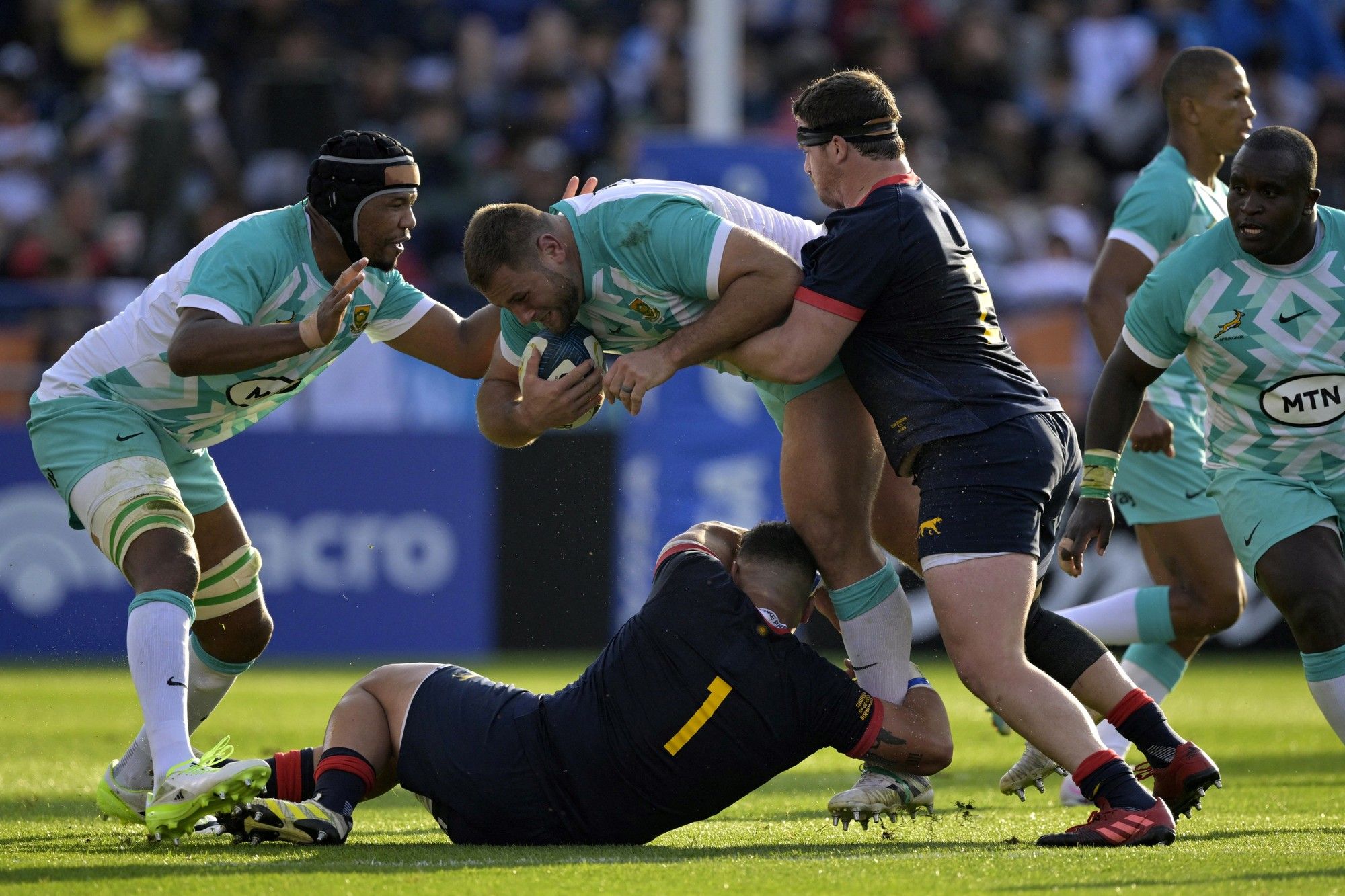 The Springboks singing from the same hymn sheet despite flyhalves ...