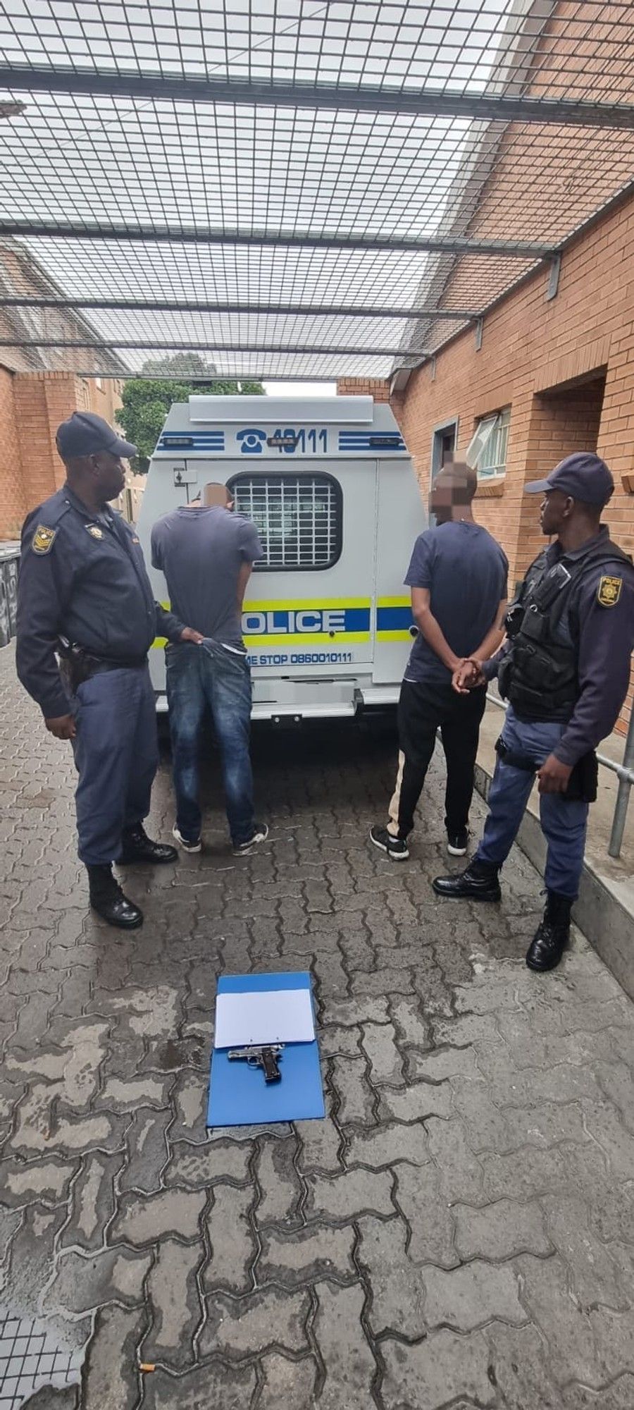 Two Hanover Park men behind bars for illegal possession of firearm