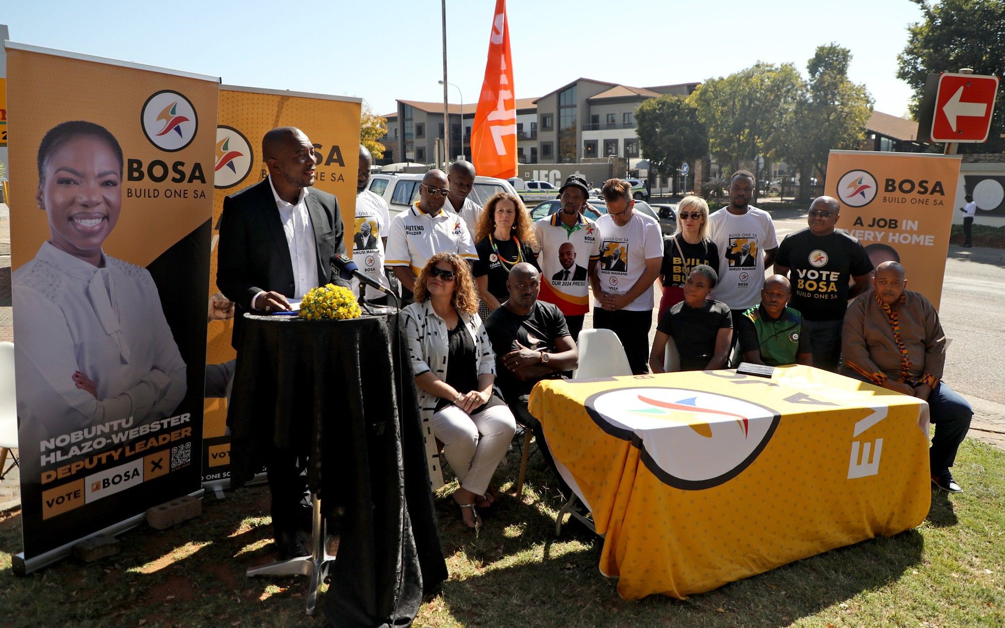 Bosa unveils seven parties to help boost election contest
