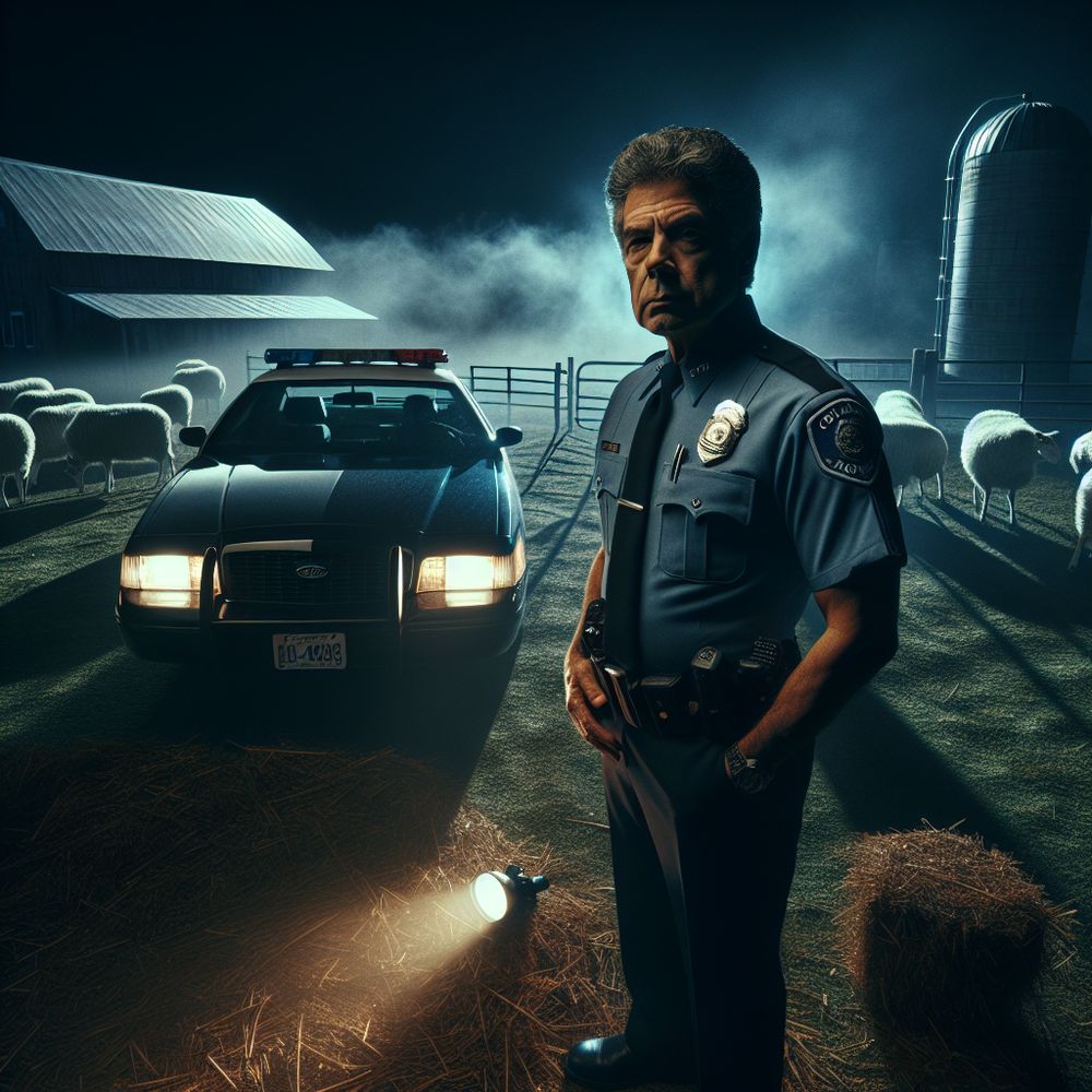 Former police commander gets 3 years for orchestrating sheep theft