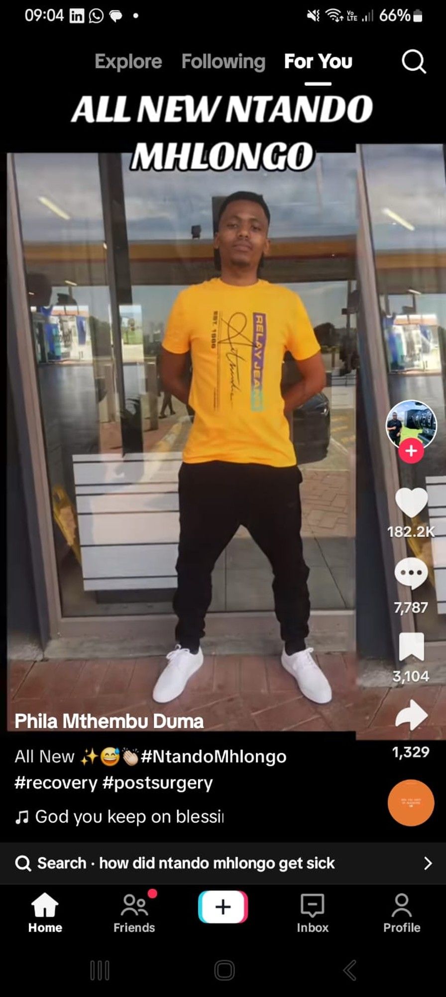 Ntando Mhlongo’s resilience: A living testimony of hope and courage