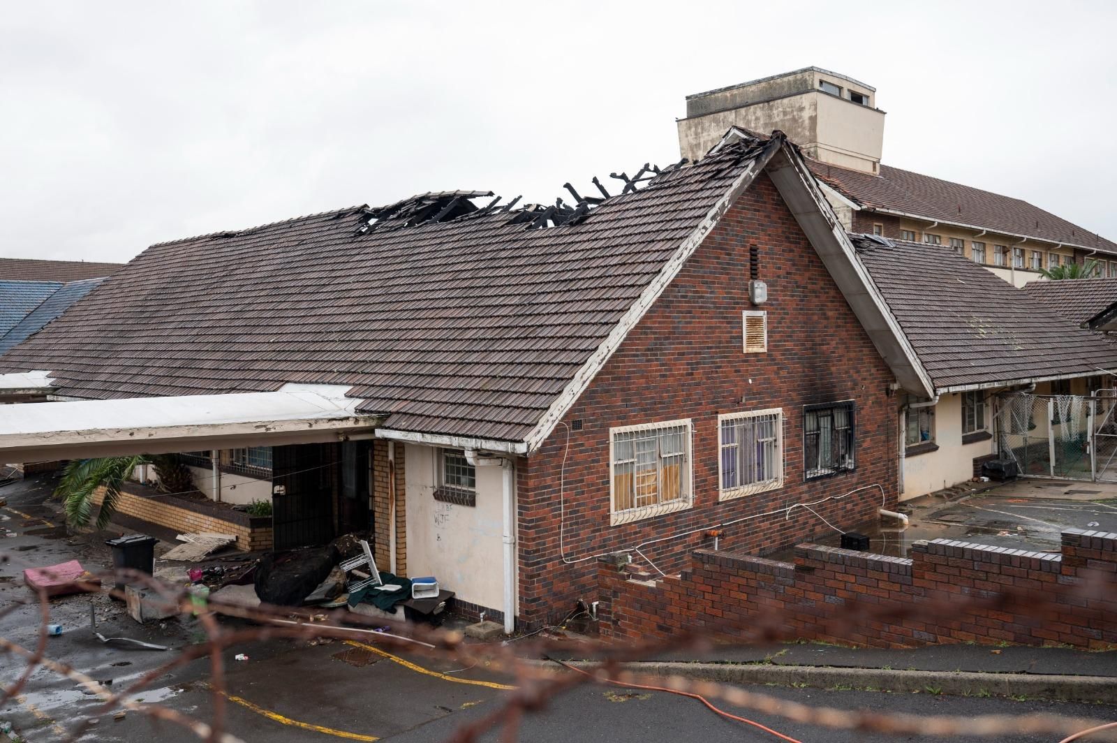 Fire at Cissie Gool House displaces dozens