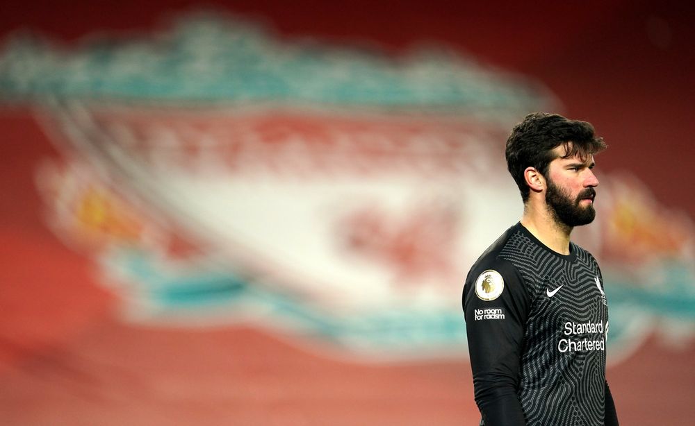 Maybe Alisson had cold feet, says Jurgen Klopp after goalkeeper blunders