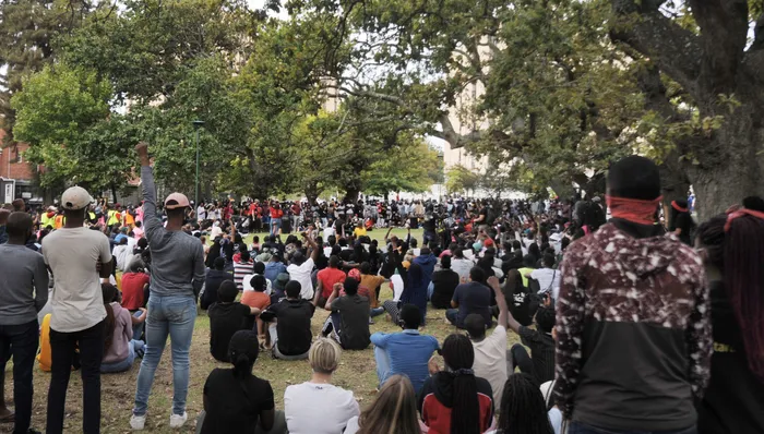 UCT mass meeting calls for students with debt to be allowed to register