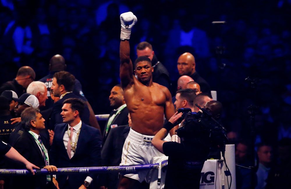 Anthony Joshua ready for training despite no rival