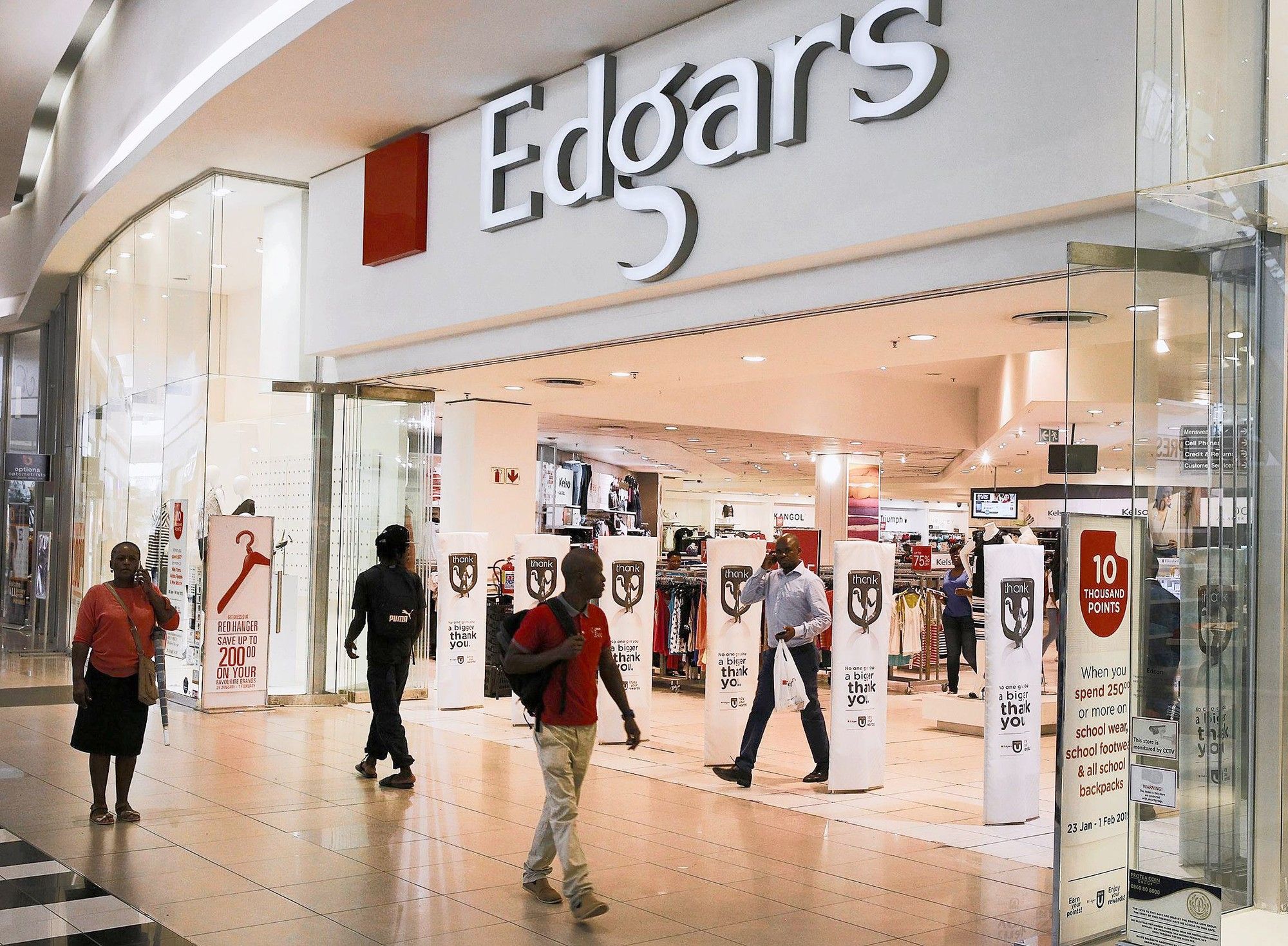 Edgars Zim losing customers