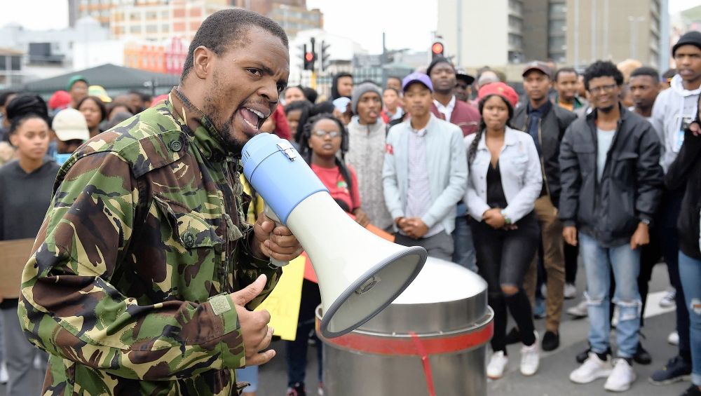 Poverty fuels #FeesMustFall activists' fight
