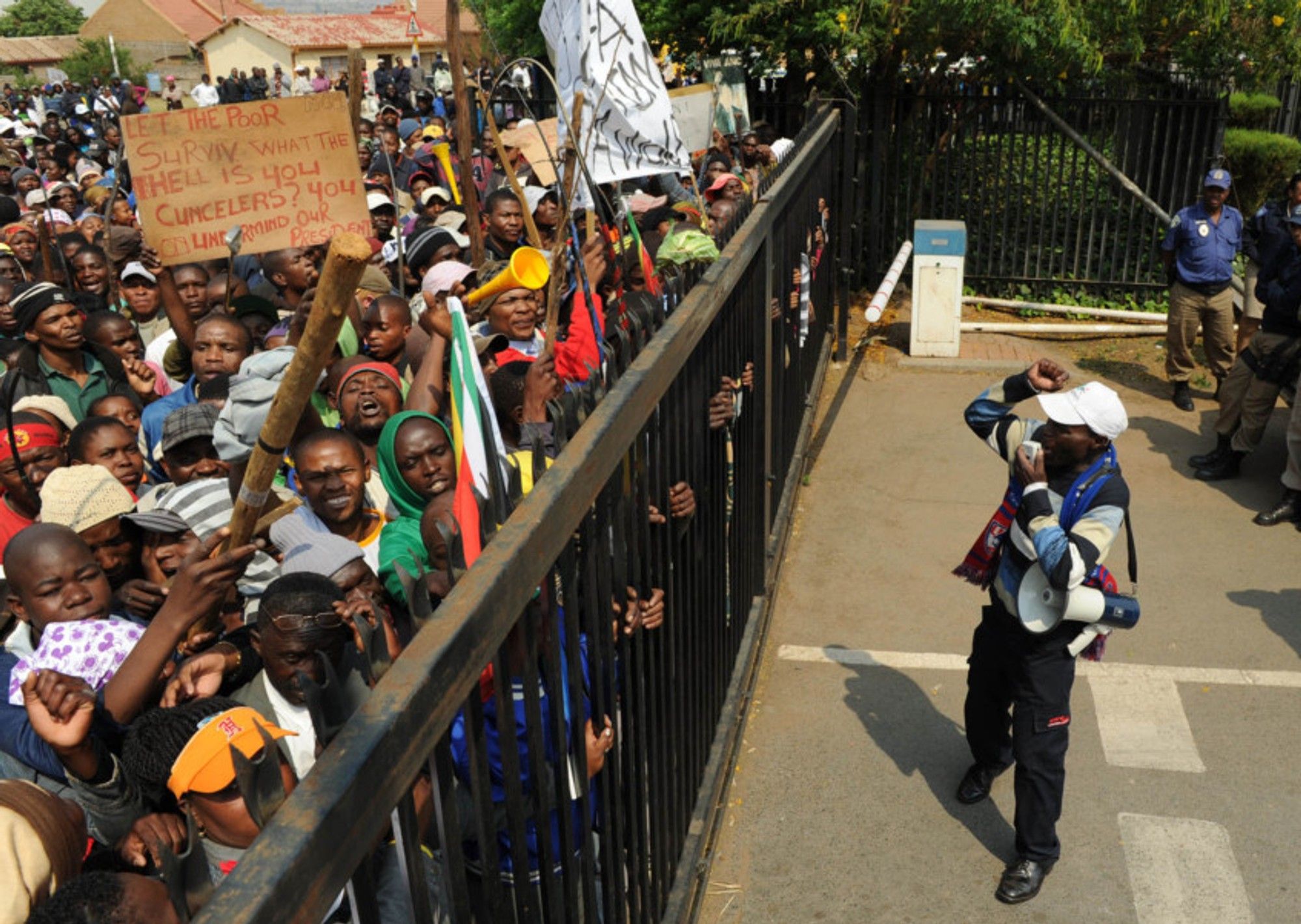 Angry residents want houses