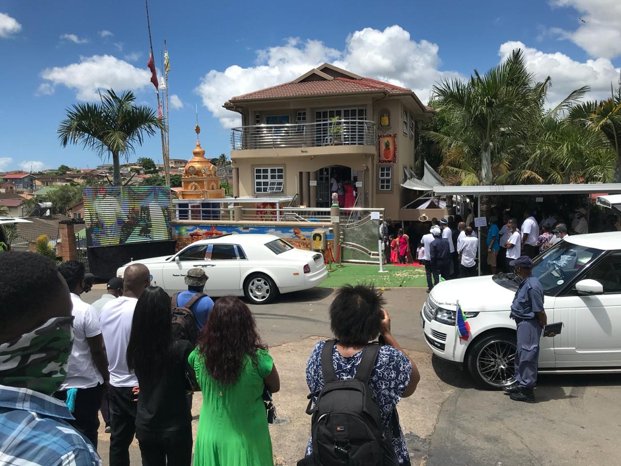 Watch: Teddy Mafia’s funeral gets under way