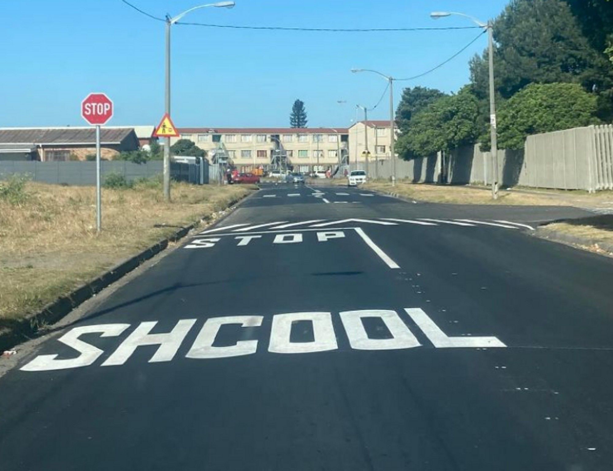 ‘Shcool’s out!’ City corrects ‘school boy’ spelling error on road sign