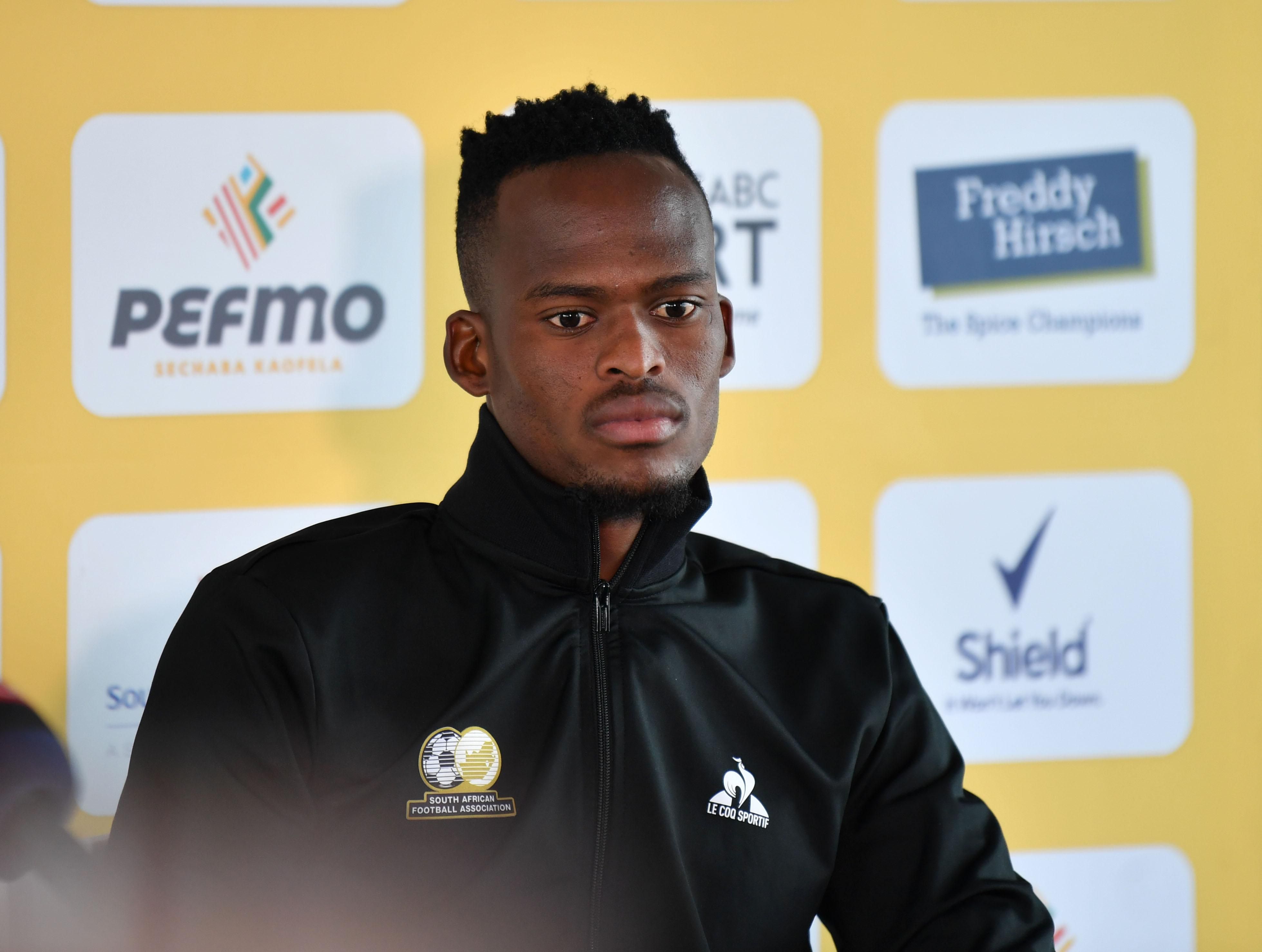 Thabang Matuludi eager to make World Cup history with Bafana Bafana
