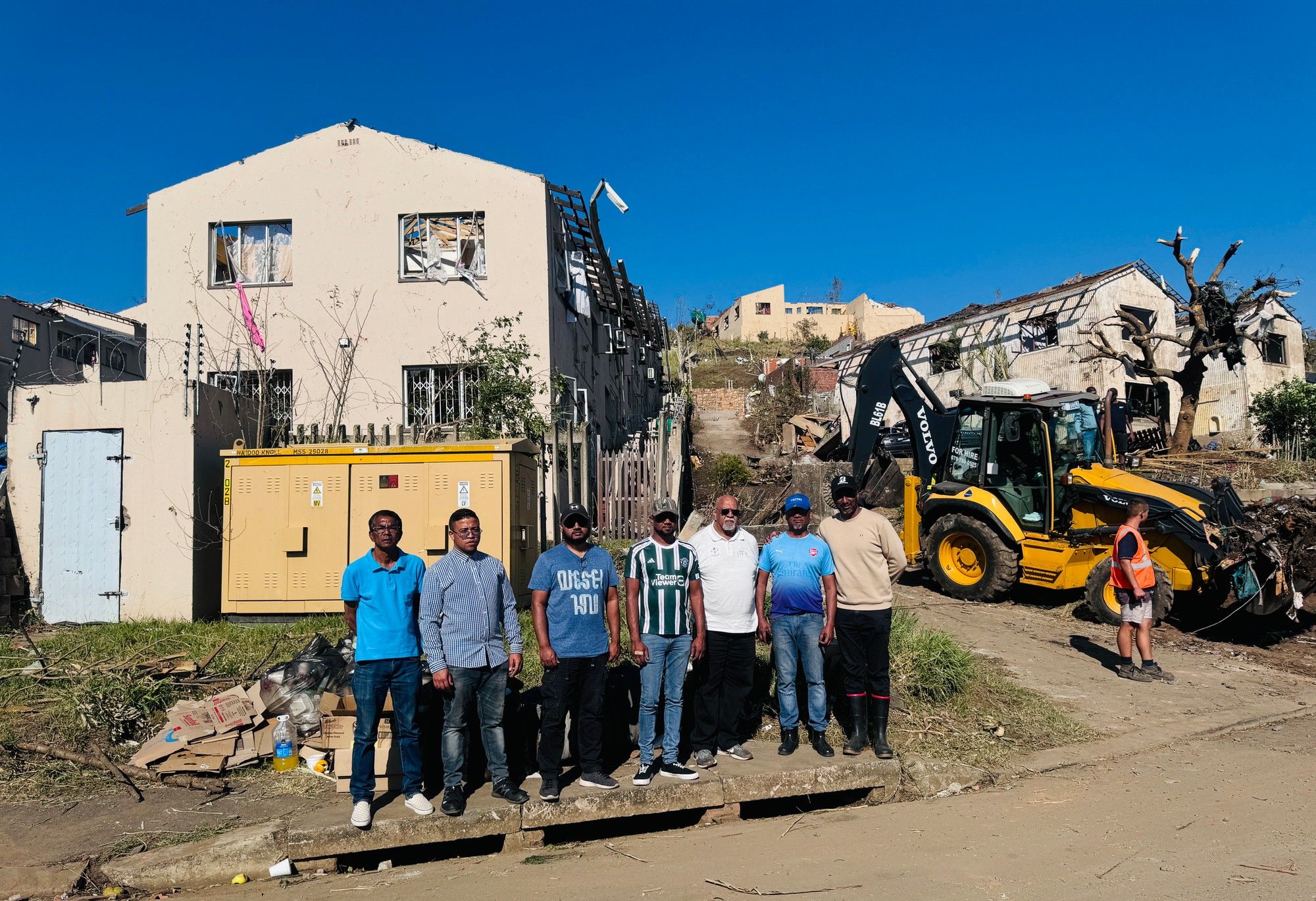 Ready hands help tornado victims