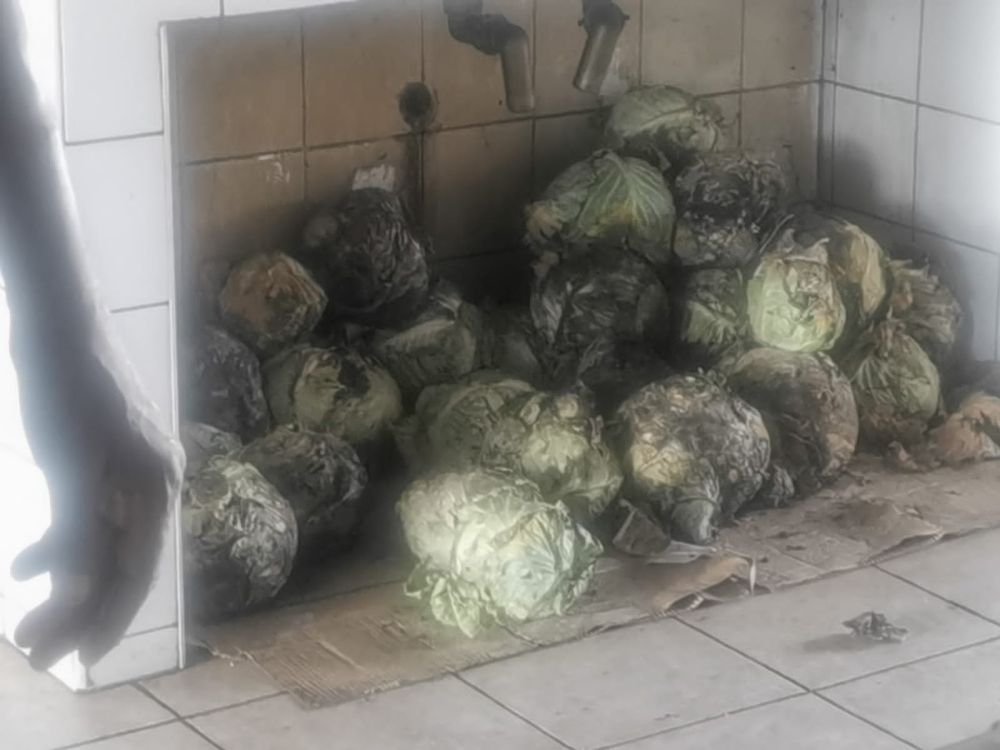 PICS: Starving SANDF soldiers were forced to wash down rotten food with ...