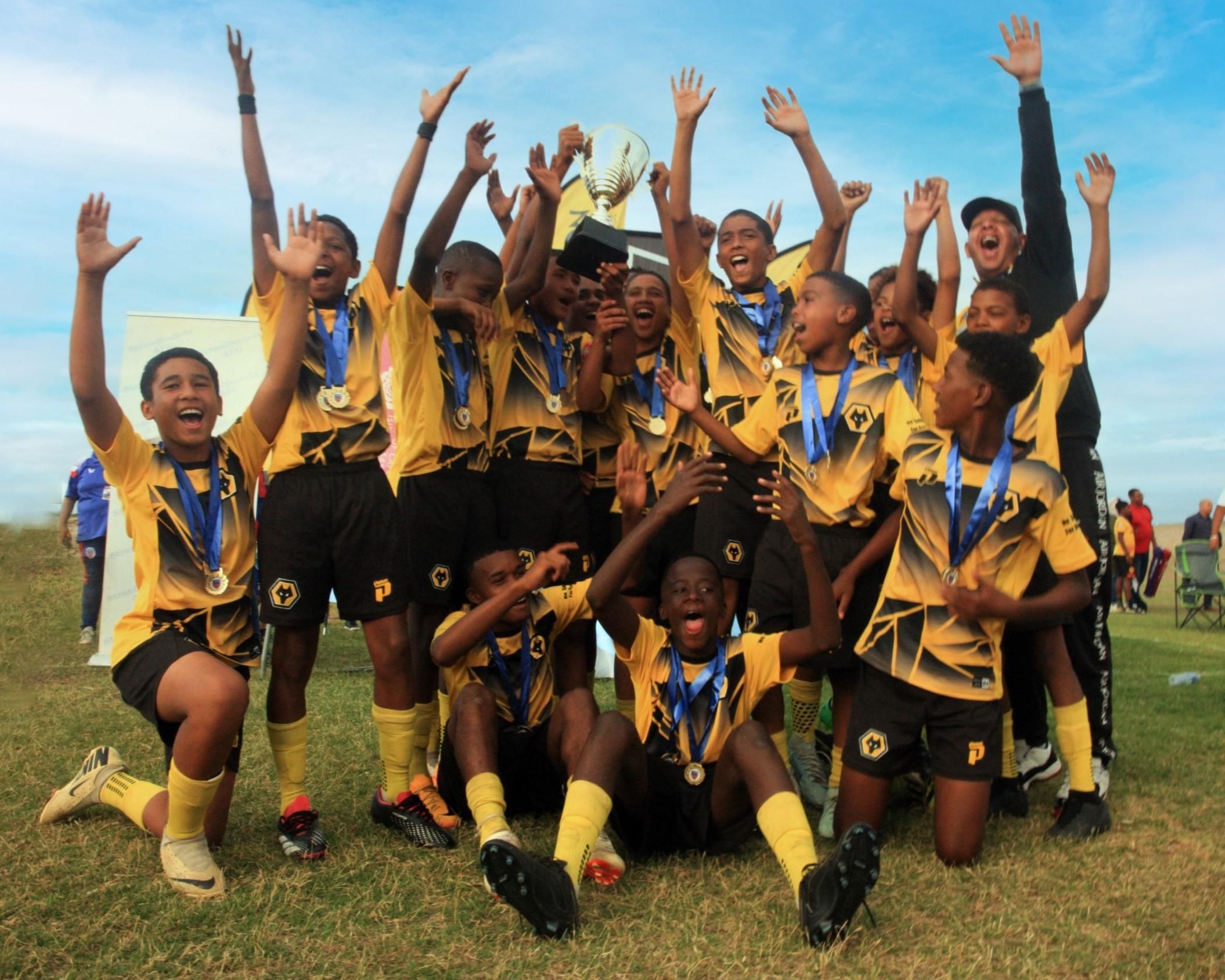 Wolves crowned under-14 Tournament by the Sea champs