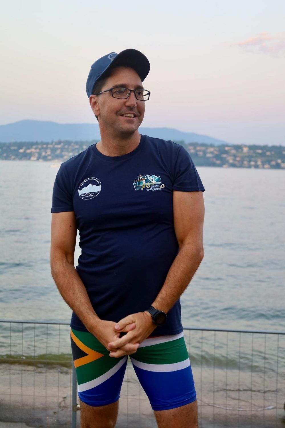 South African swimmer completes historic two-way relay across Lake ...