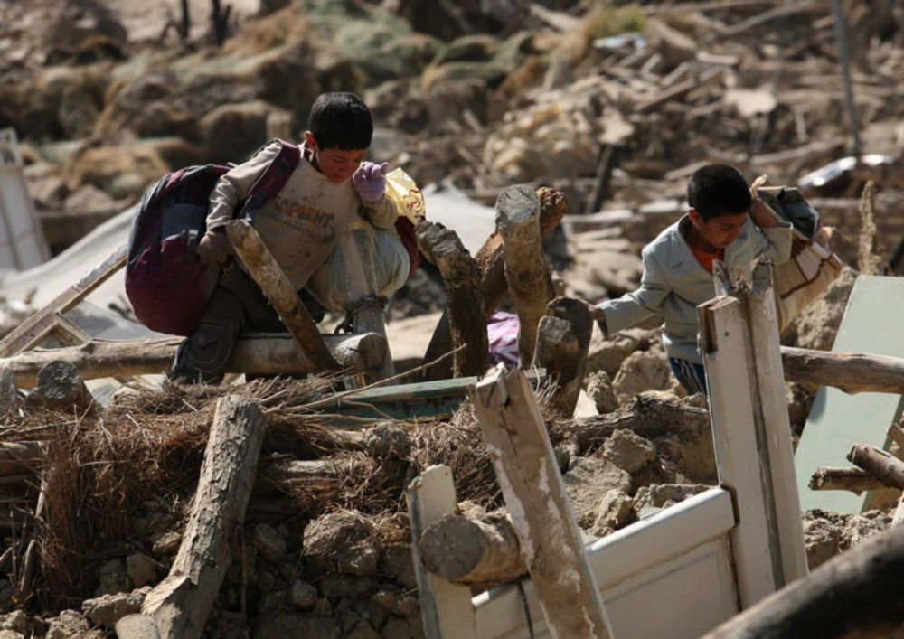 Quake zone rattled by aftershock