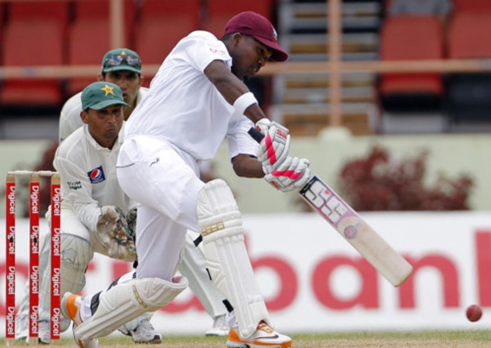 Windies off to a steady start
