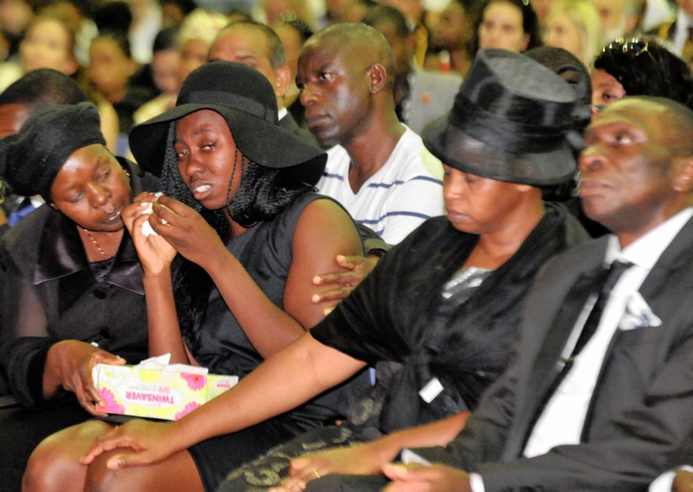 Outpouring of love at Simba memorial