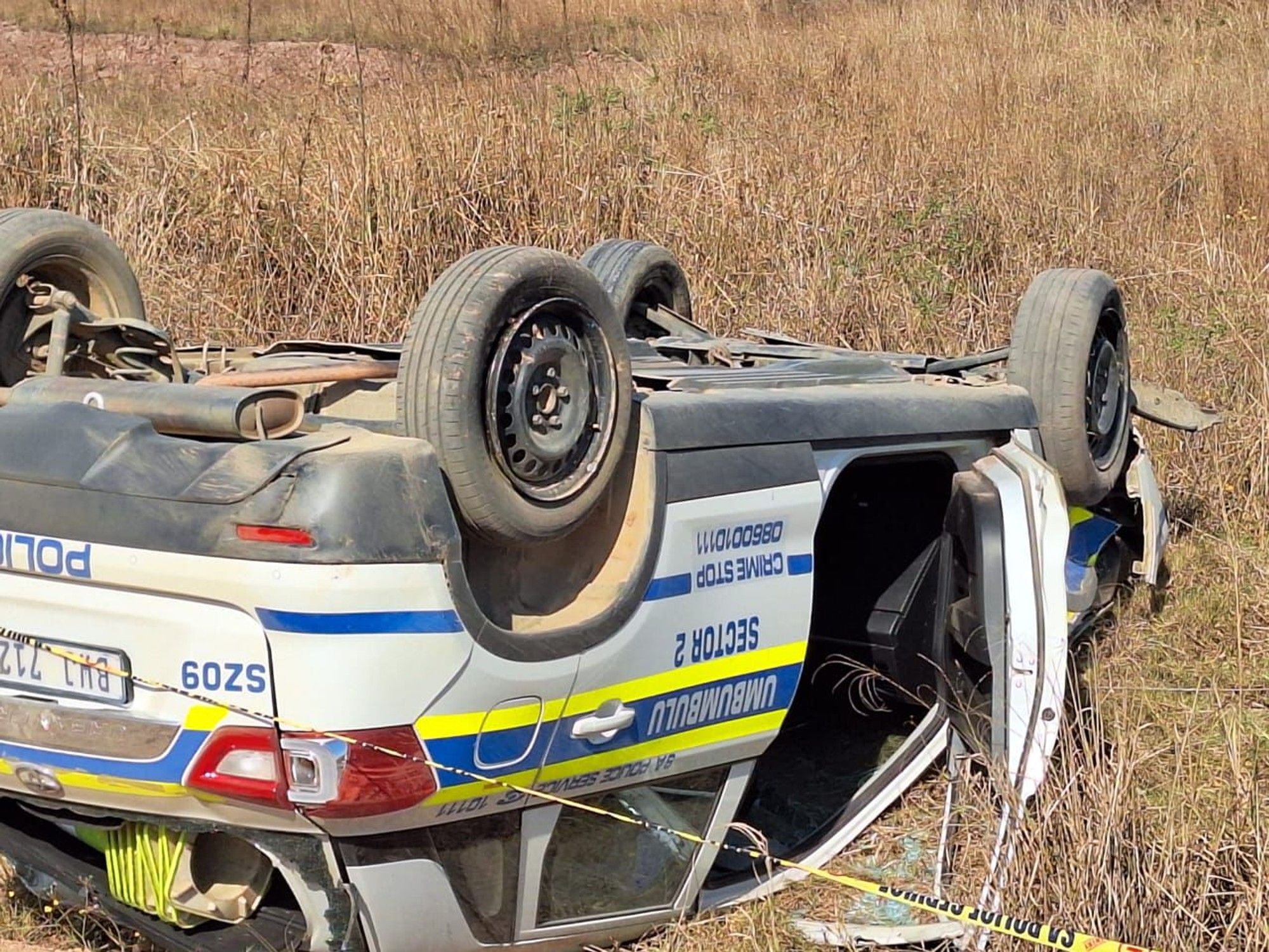 Four men rob KZN police of their firearms and vehicle during routine ...