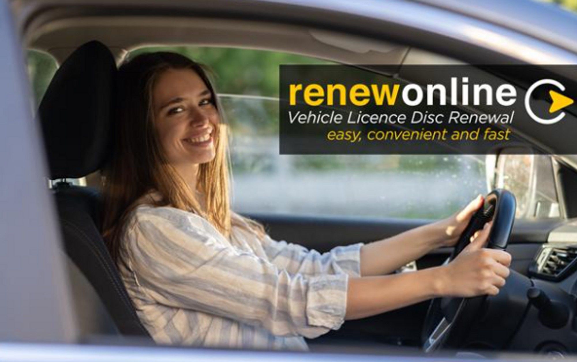 Renew you vehicle licence disc online in 3 easy steps