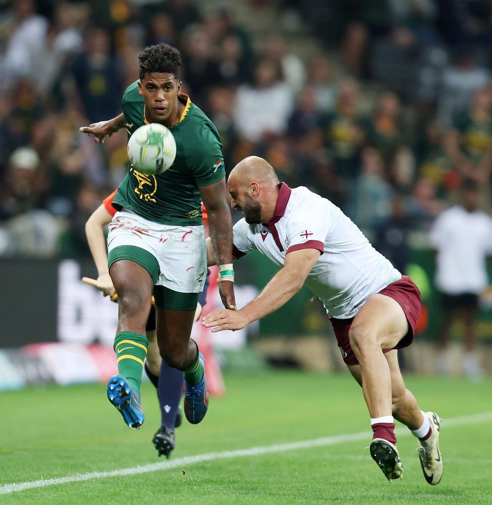 Springbok coach Rassie Erasmus 'fairly happy' with stuttering defeat of ...