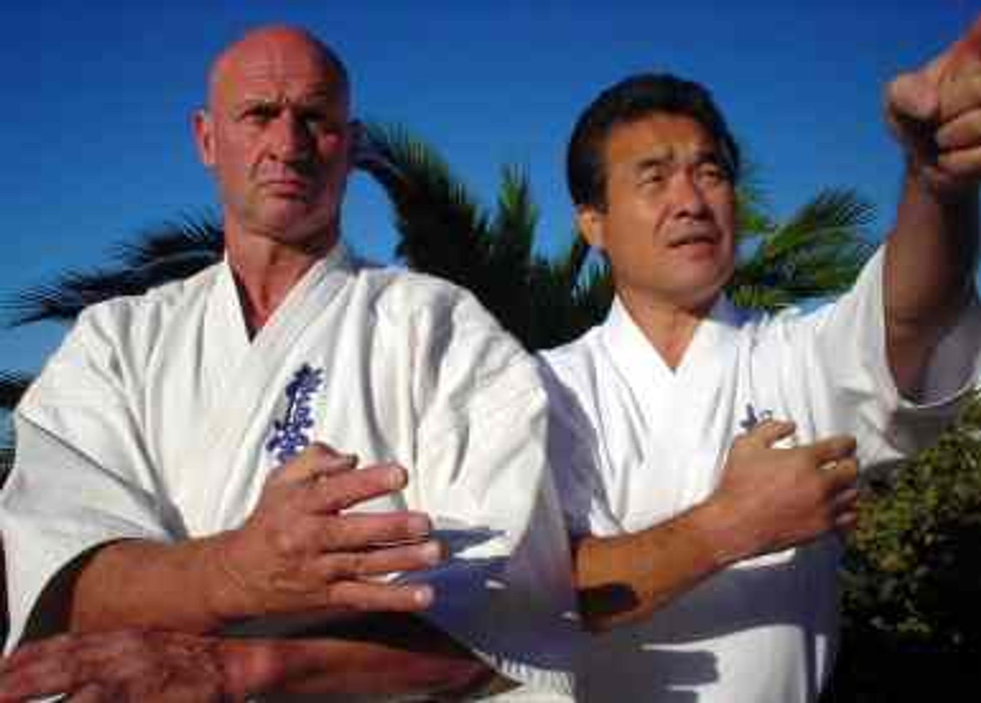Karate ace is good at playing 'bad guys'