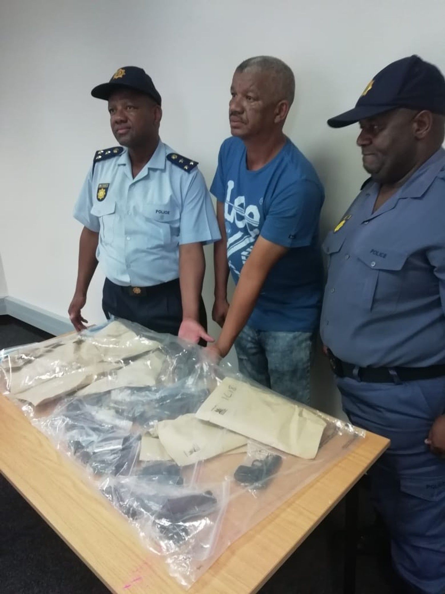 PICS: Cops recover 18 firearms after high-speed chase, shoot-out in ...