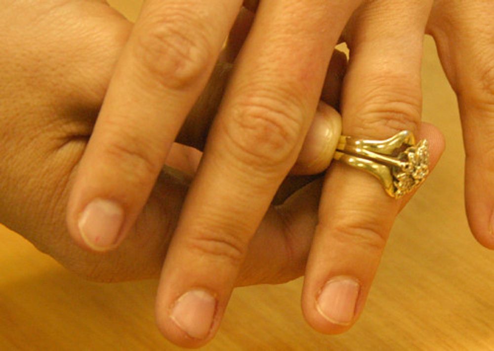 Love means sharing cost of a ring