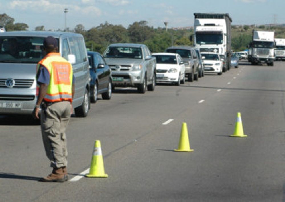 Driver assaults traffic officers