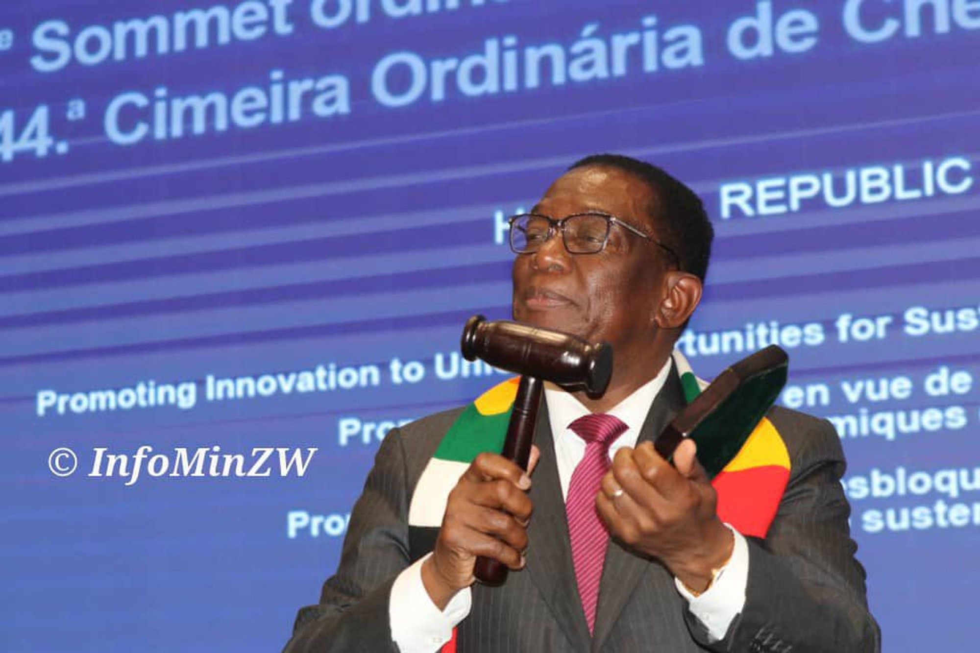 Deputy President Mashatile in Harare as SADC chair, President Mnangagwa ...