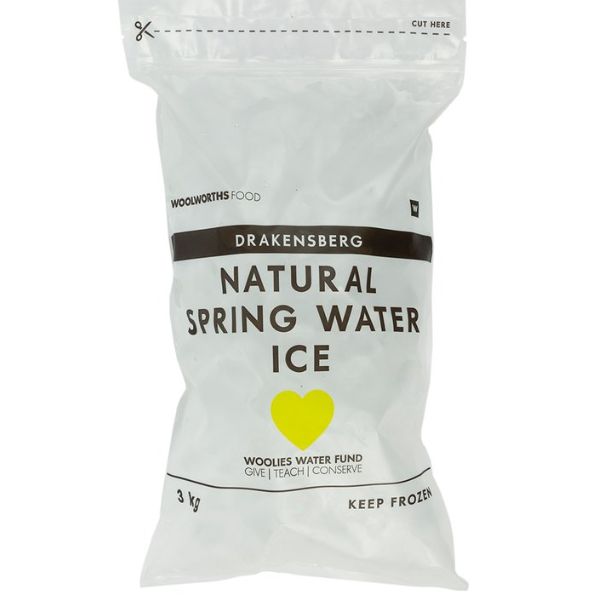 South Africans are melting over Woolworths 'Natural Spring Water Ice'