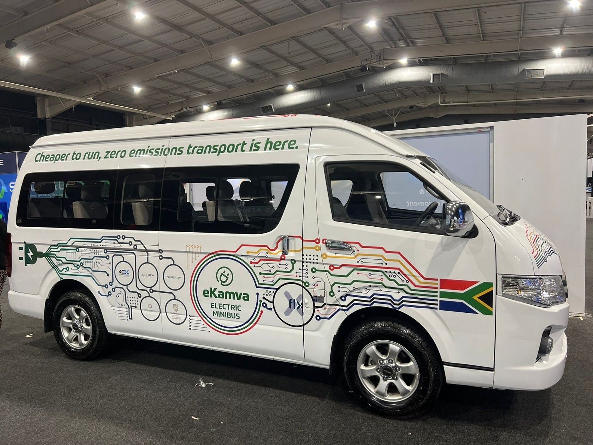 SA launches first electric minibus taxi