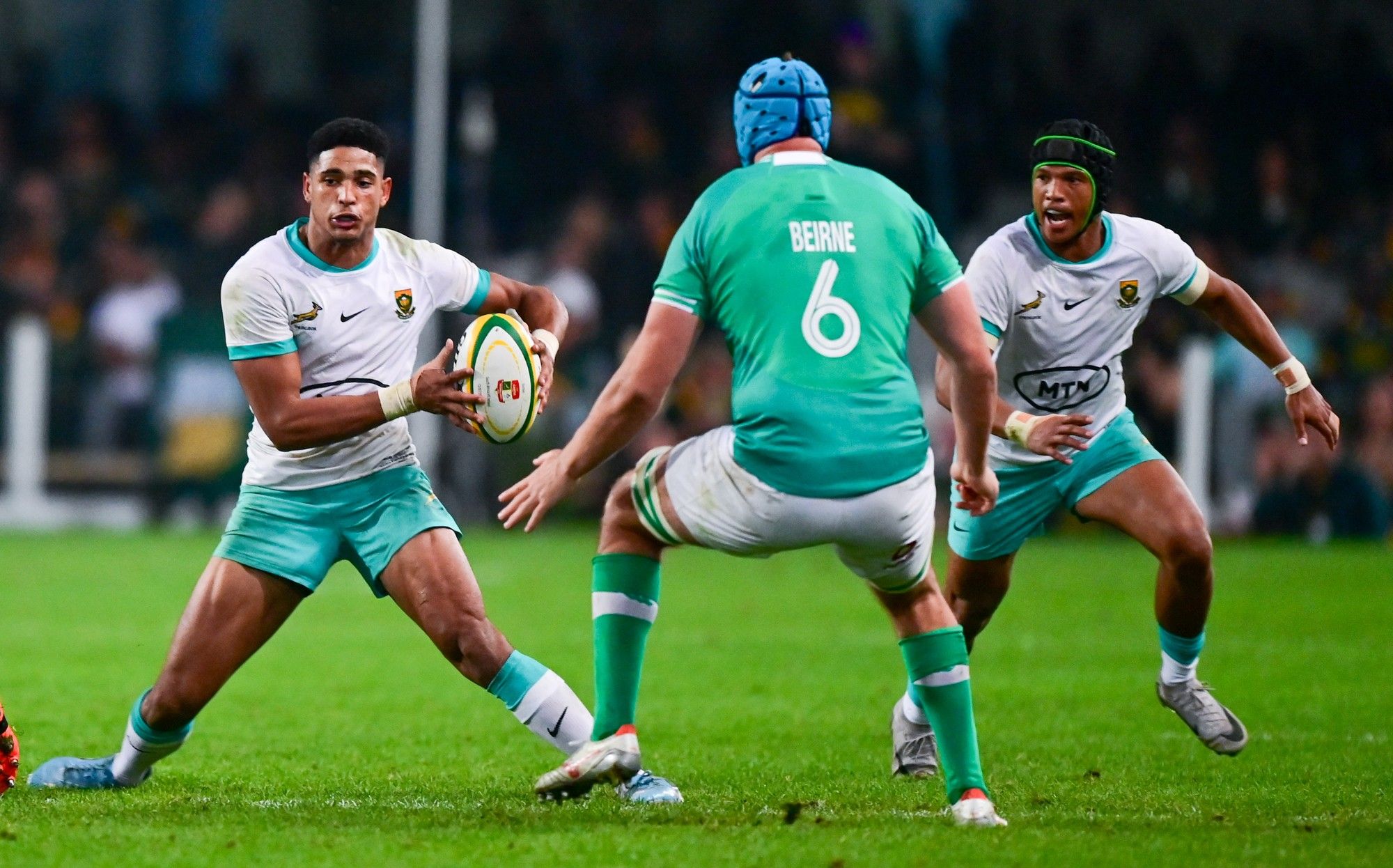 [WATCH] Last-minute drop-goal by Ireland’s Frawley skop... BOKS’ WIND UIT