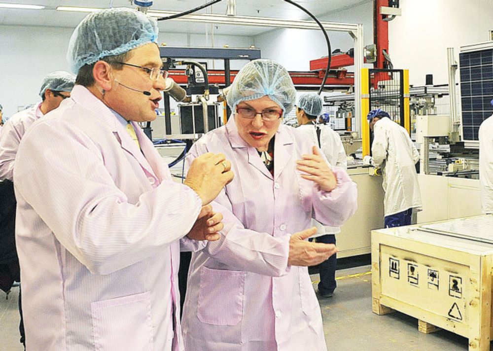 Factory spurs green revolution