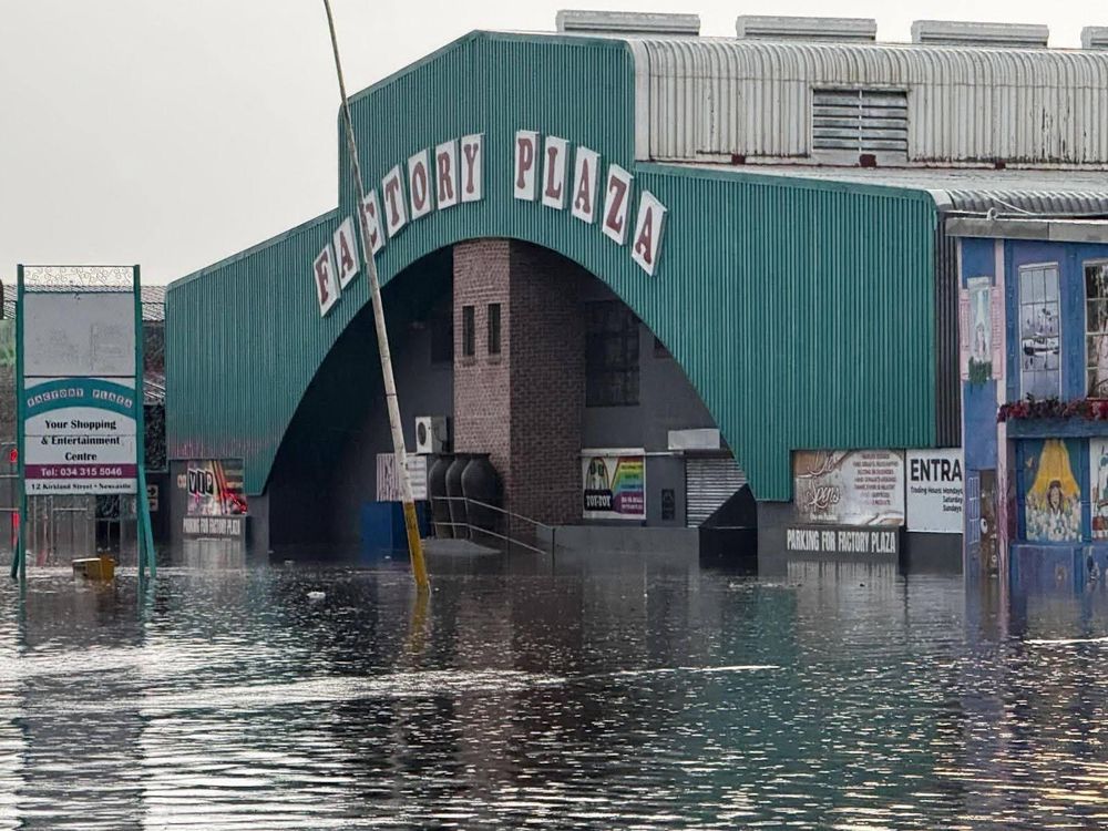 Severe storm causes flooding and electricity outage in Newcastle, KZN ...