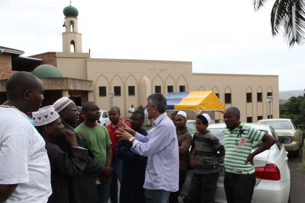 friends mourn murdered muezzin