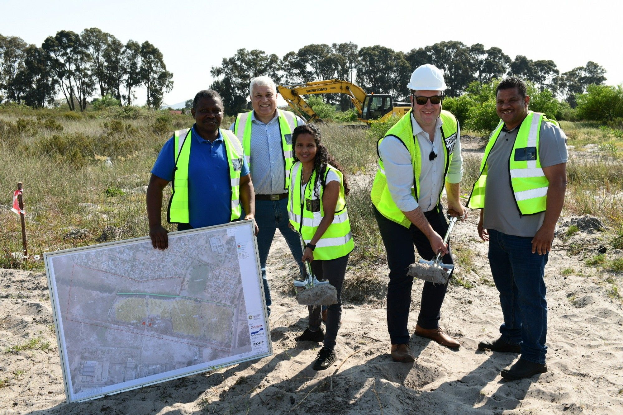The first City-run solar PV plant begins construction in Atlantis